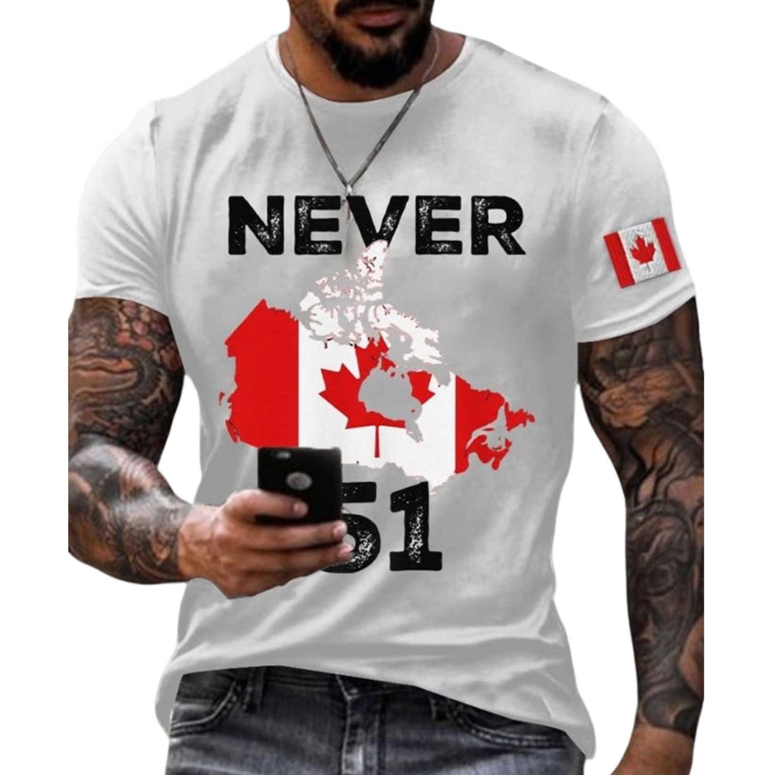 Never 51 Canada Shirt