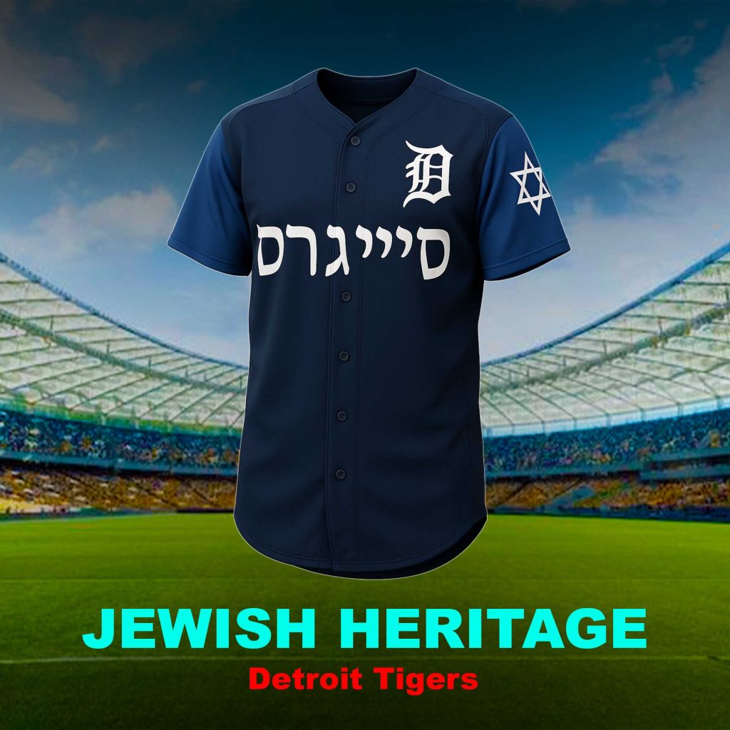 Jewish Heritage Detroit Tigers Jersey 2025