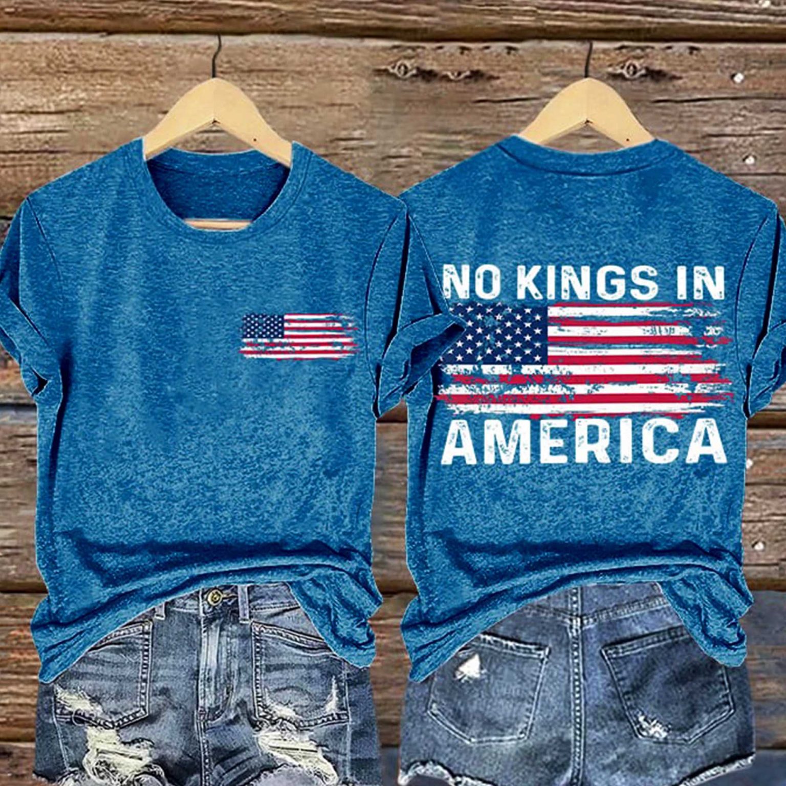 No Kings In America Shirt