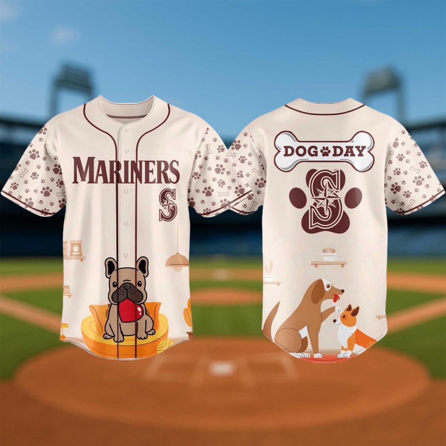 Seattle Mariners International Dog Day Jersey 2025