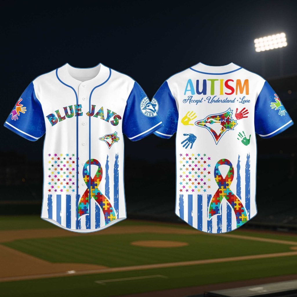 Toronto Blue Jays Autism Awareness Month Jersey 2025