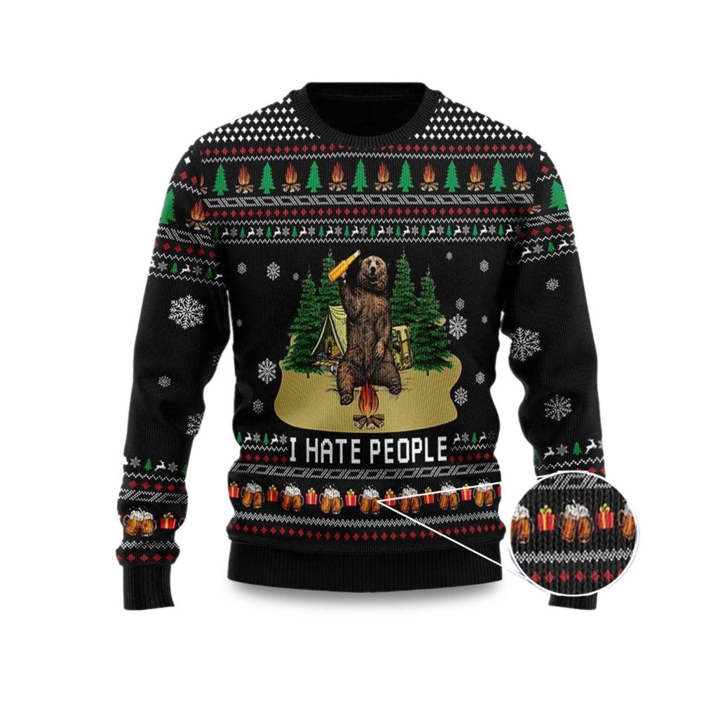 2025 Clippy Holiday Ugly Christmas Sweater