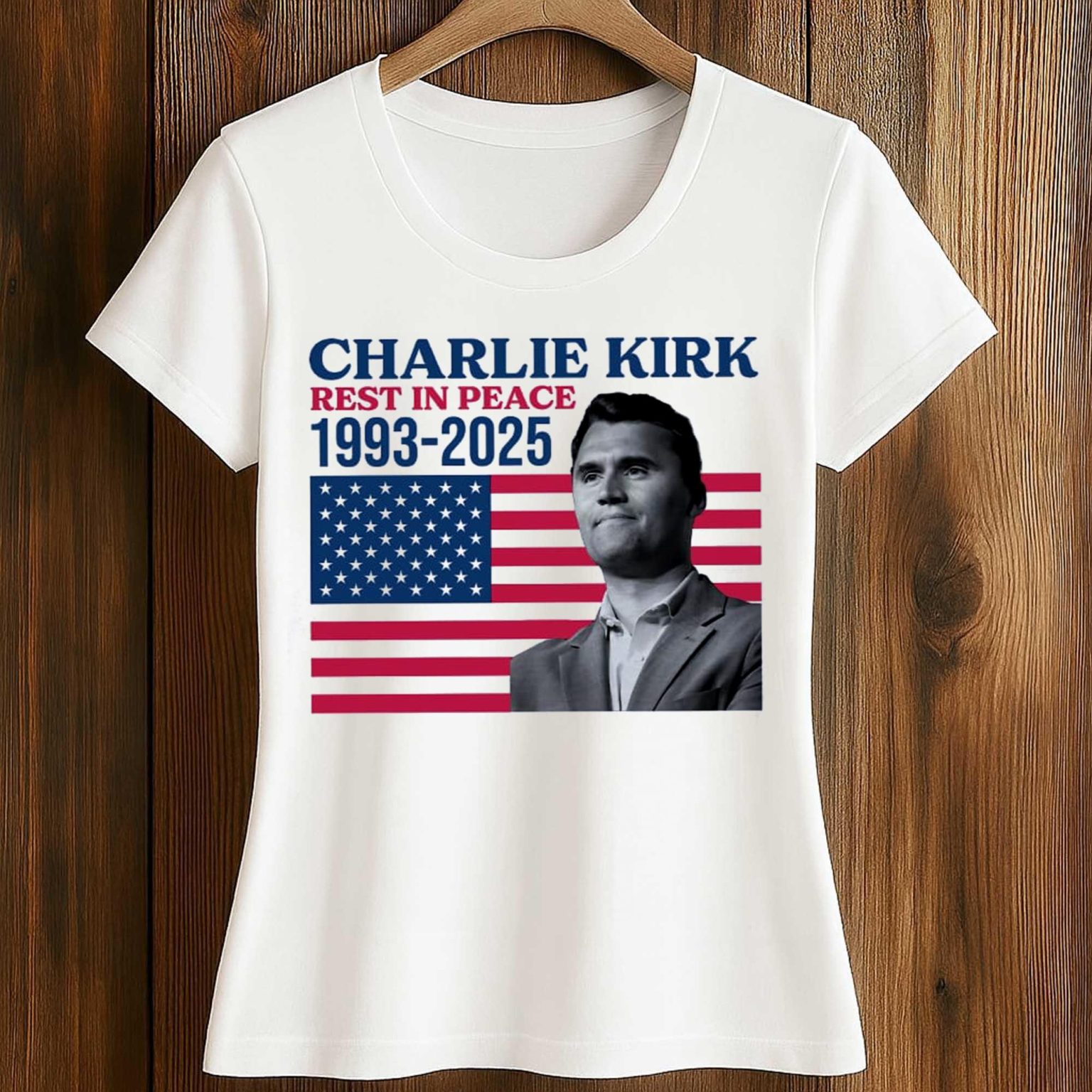Charlie Kirk Rest In Peace 1993 2025 America Shirt