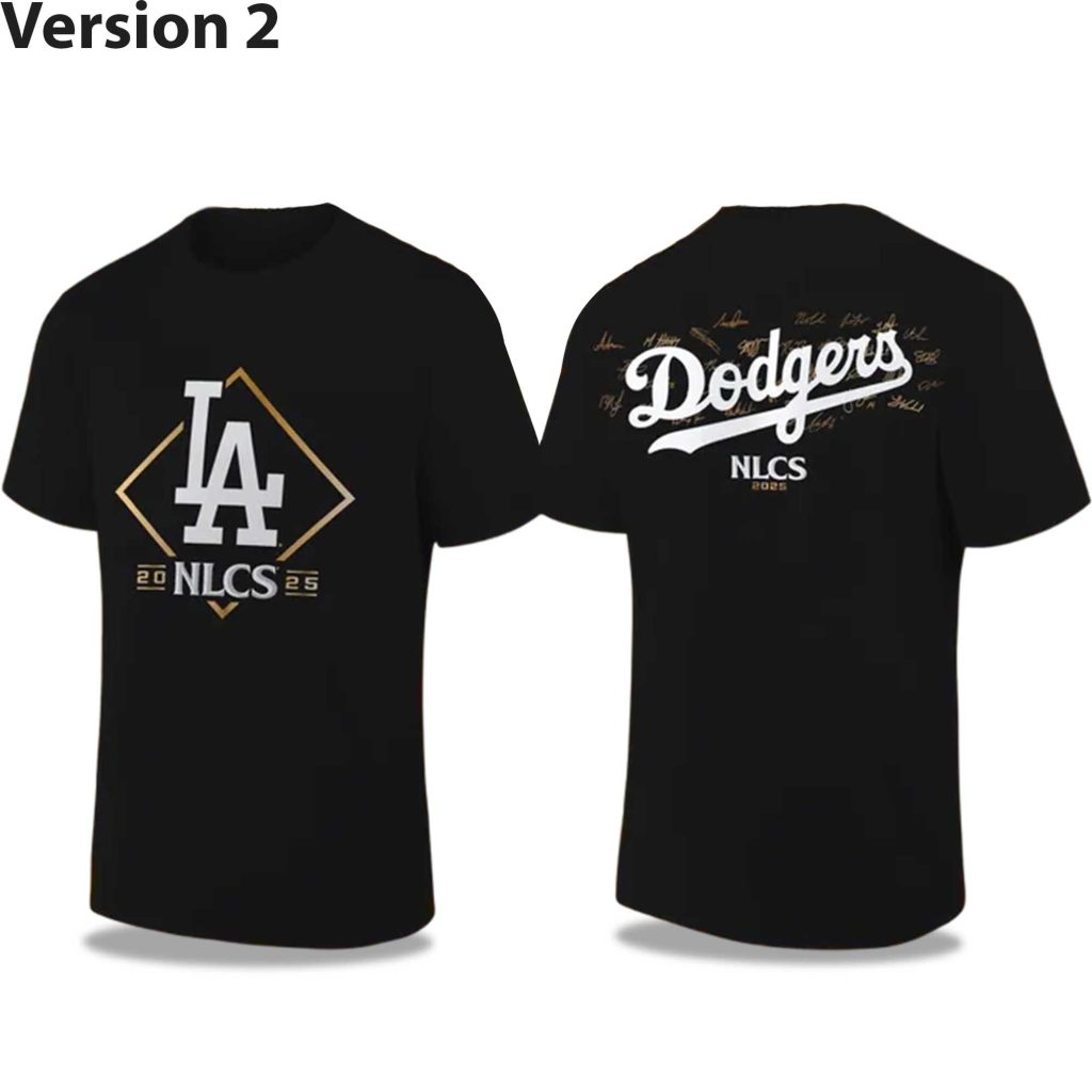 Dodgers NLCS Champions 2025 T-Shirt
