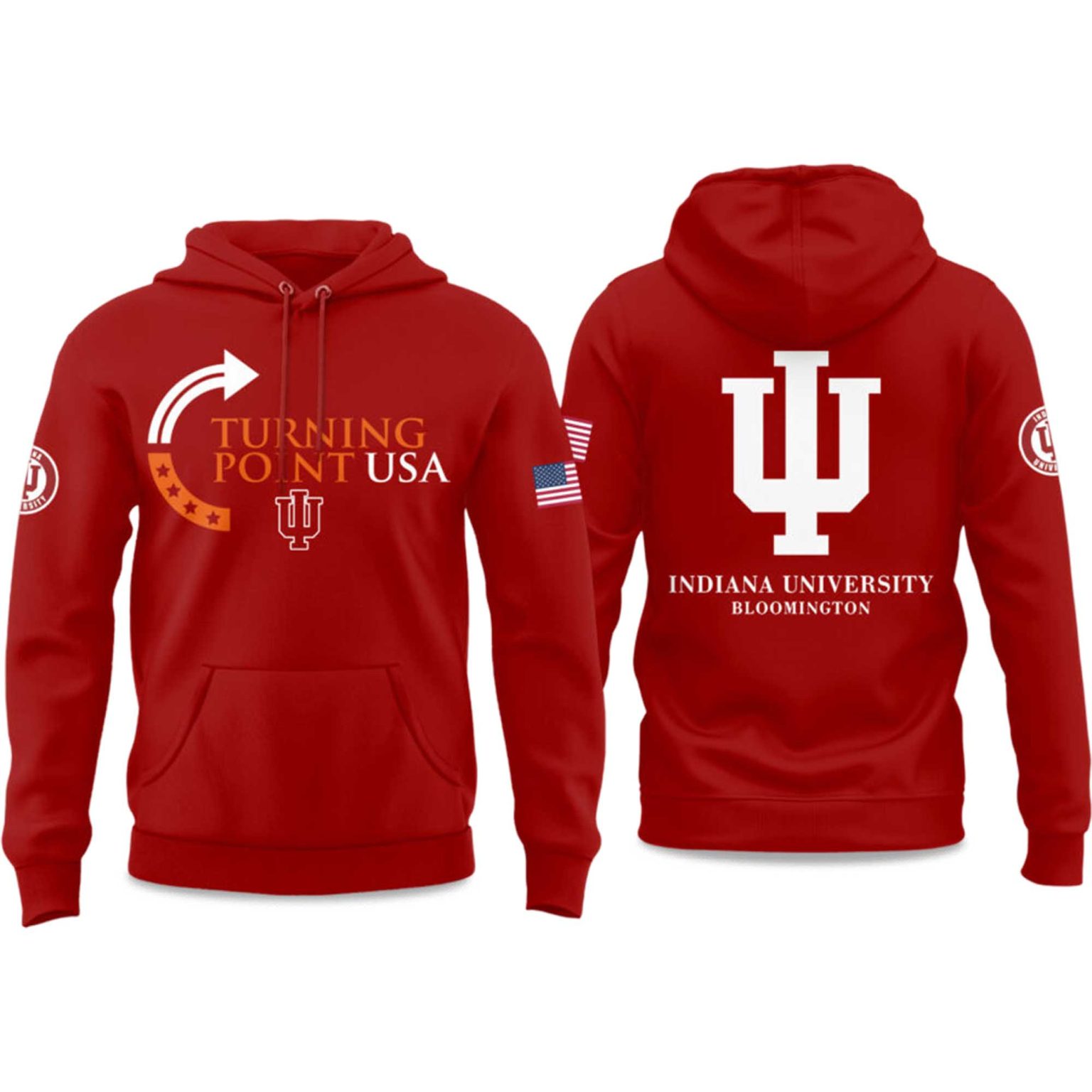 Indiana University Turning Point USA 2025 Hoodie