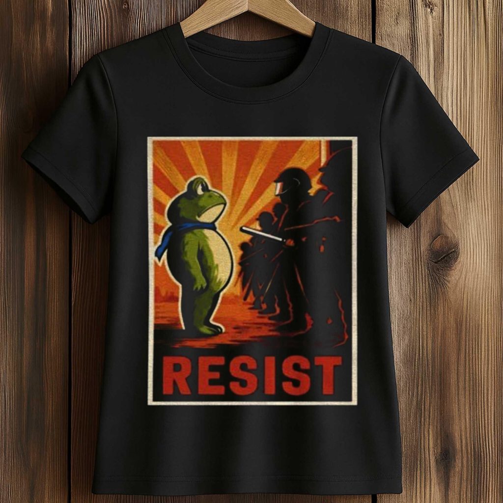 Resist Portland Frog Shirt
