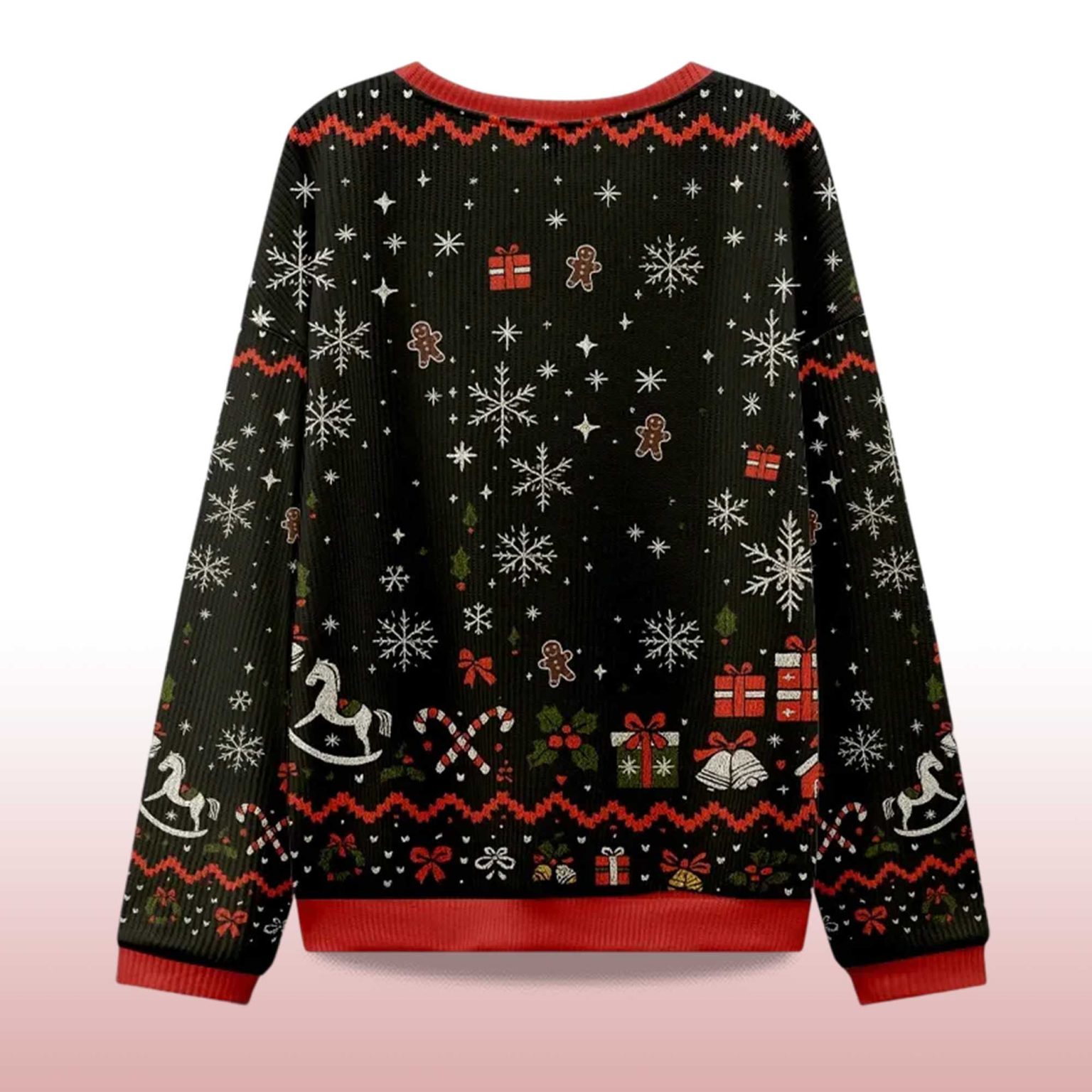 2025 Messy Cat Christmas Ugly Sweater