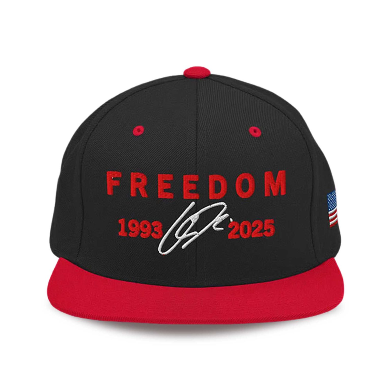 Freedom Charlie Kirk 1993-2025 Signature Hat