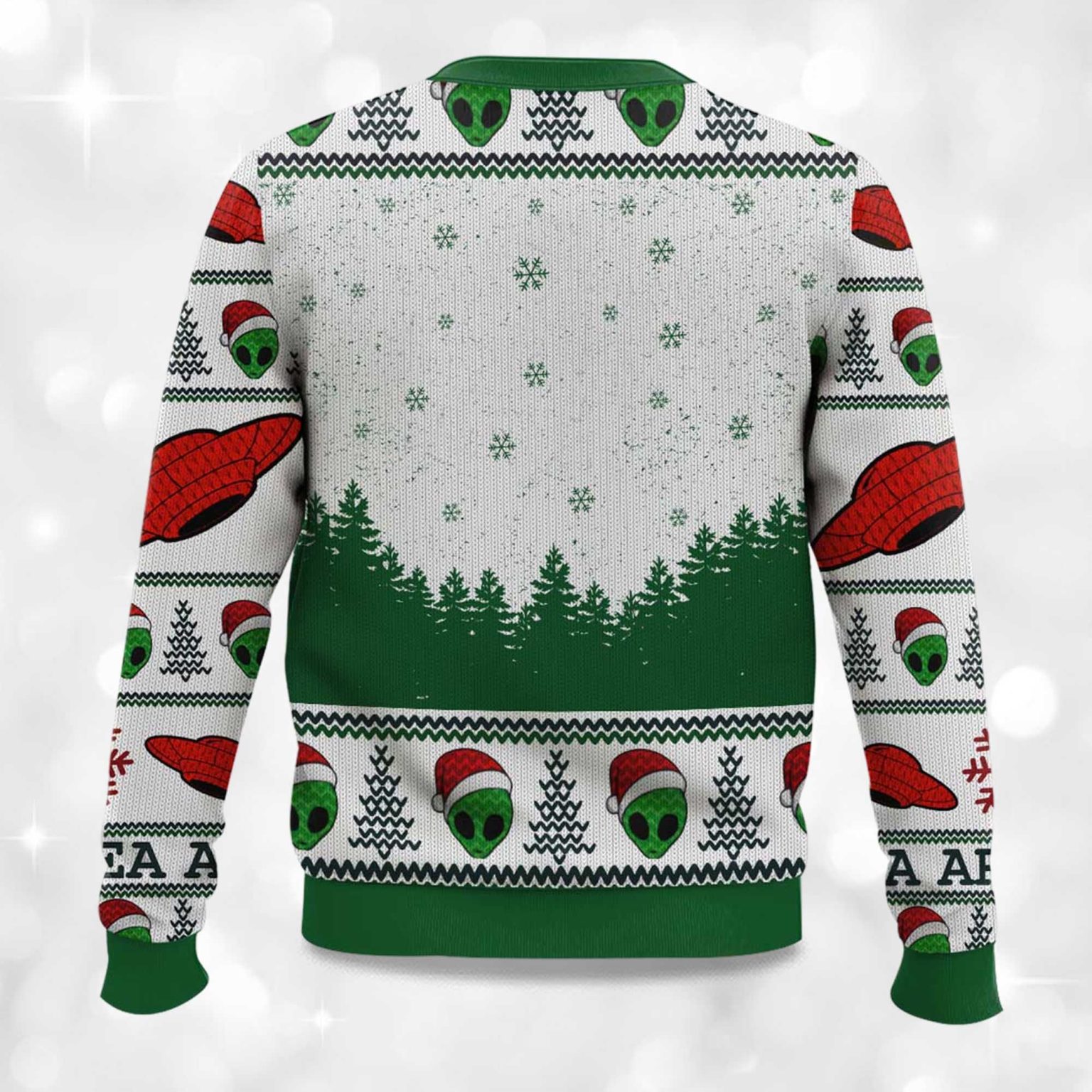 Get In Loser Area 51 Ugly Christmas Sweater