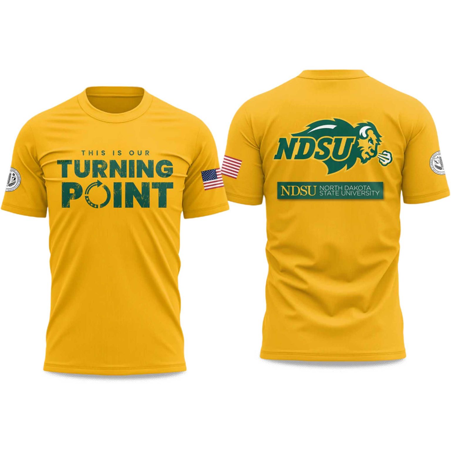 North Dakota State University This Is Our Turning Point USA 2025 T-Shirt