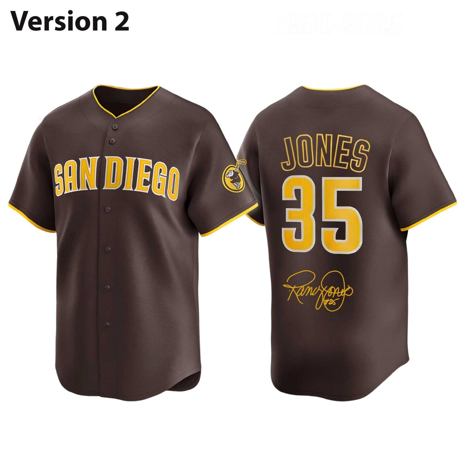 Padres Randy Jones 1950 2025 Tribute 2025 Jersey