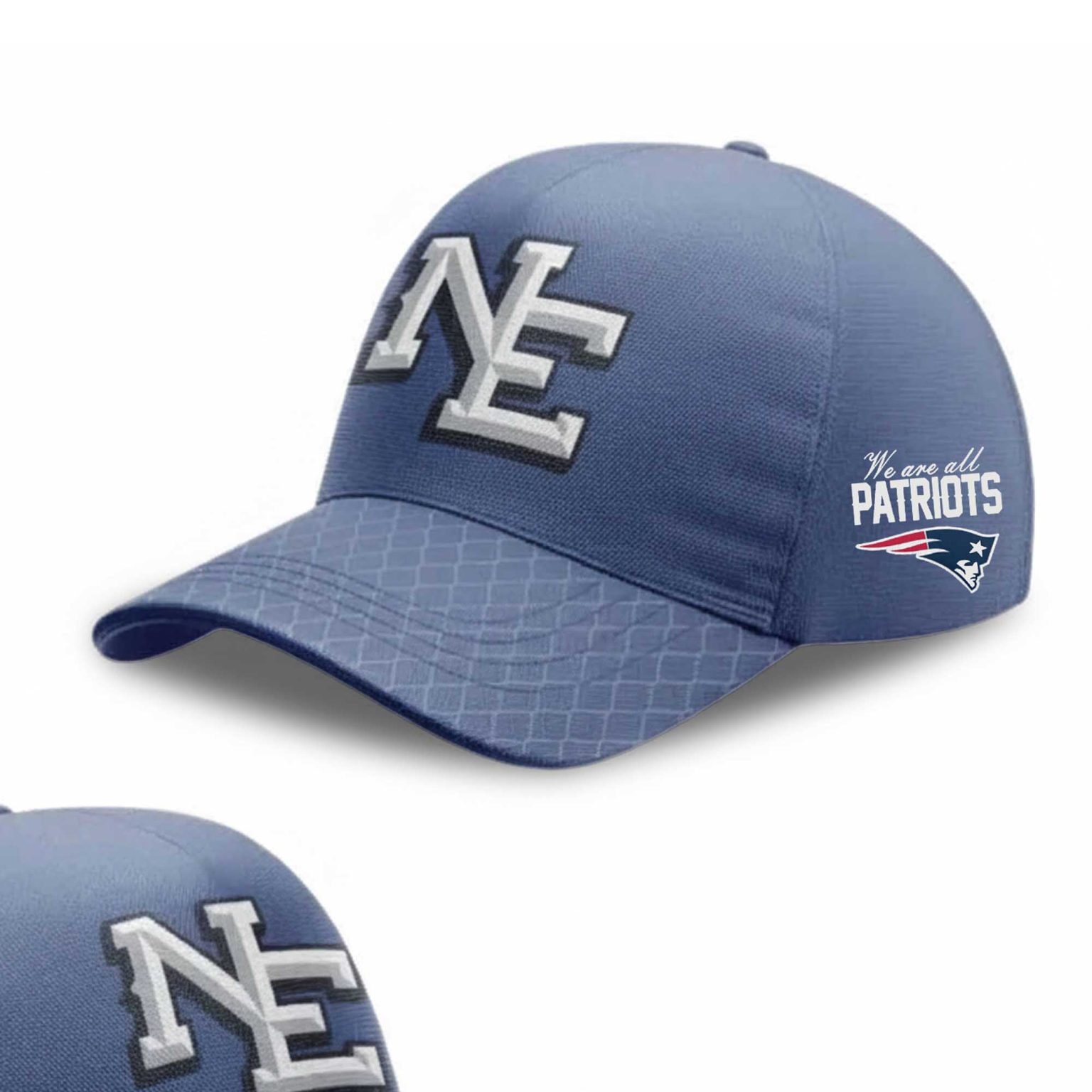 Patriots Rivalries Nor’Easter Storm Blue 2025 Hat
