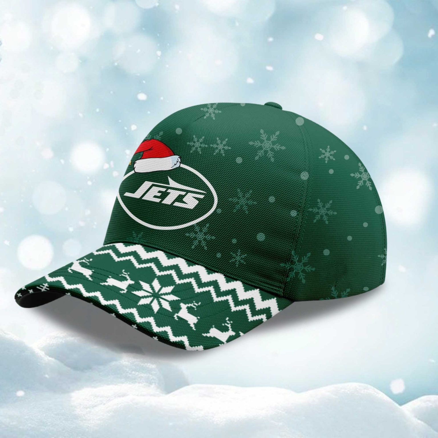 2025 Jets Reindeer football Christmas Hoodie