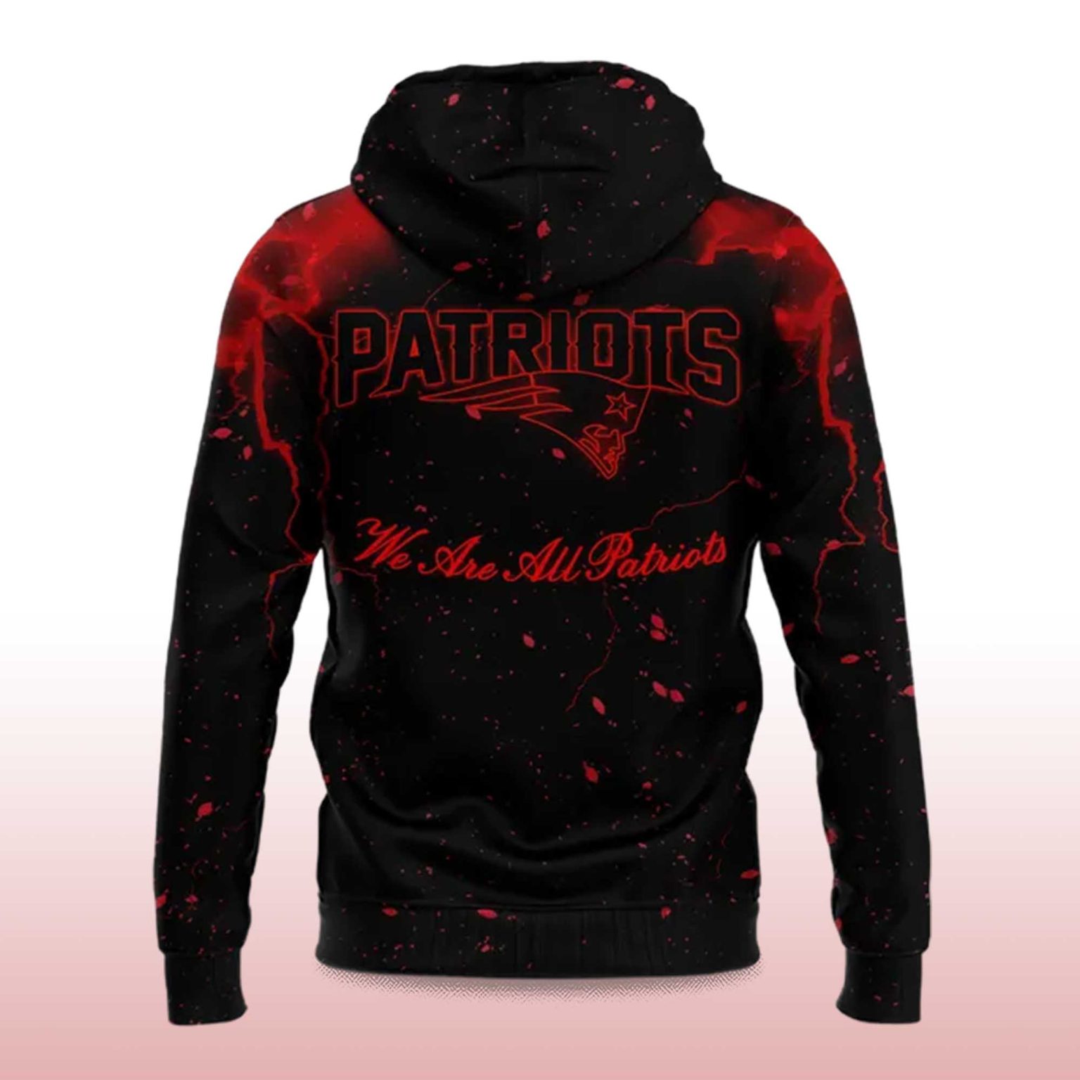 Patriots x Stranger things We Are All Patriots Hoodie