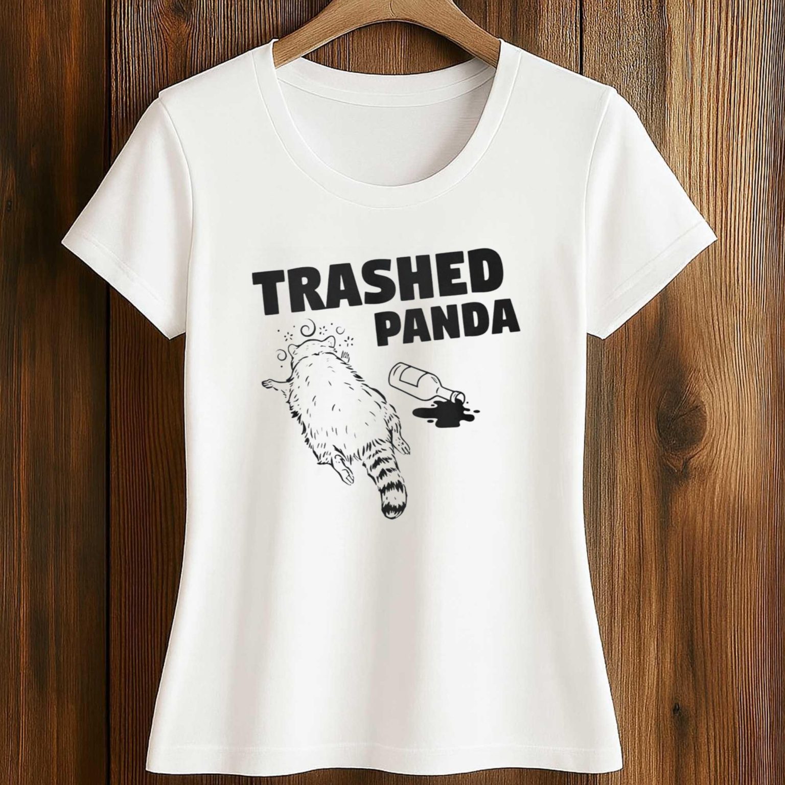 Trashed Panda Raccoon Shirt