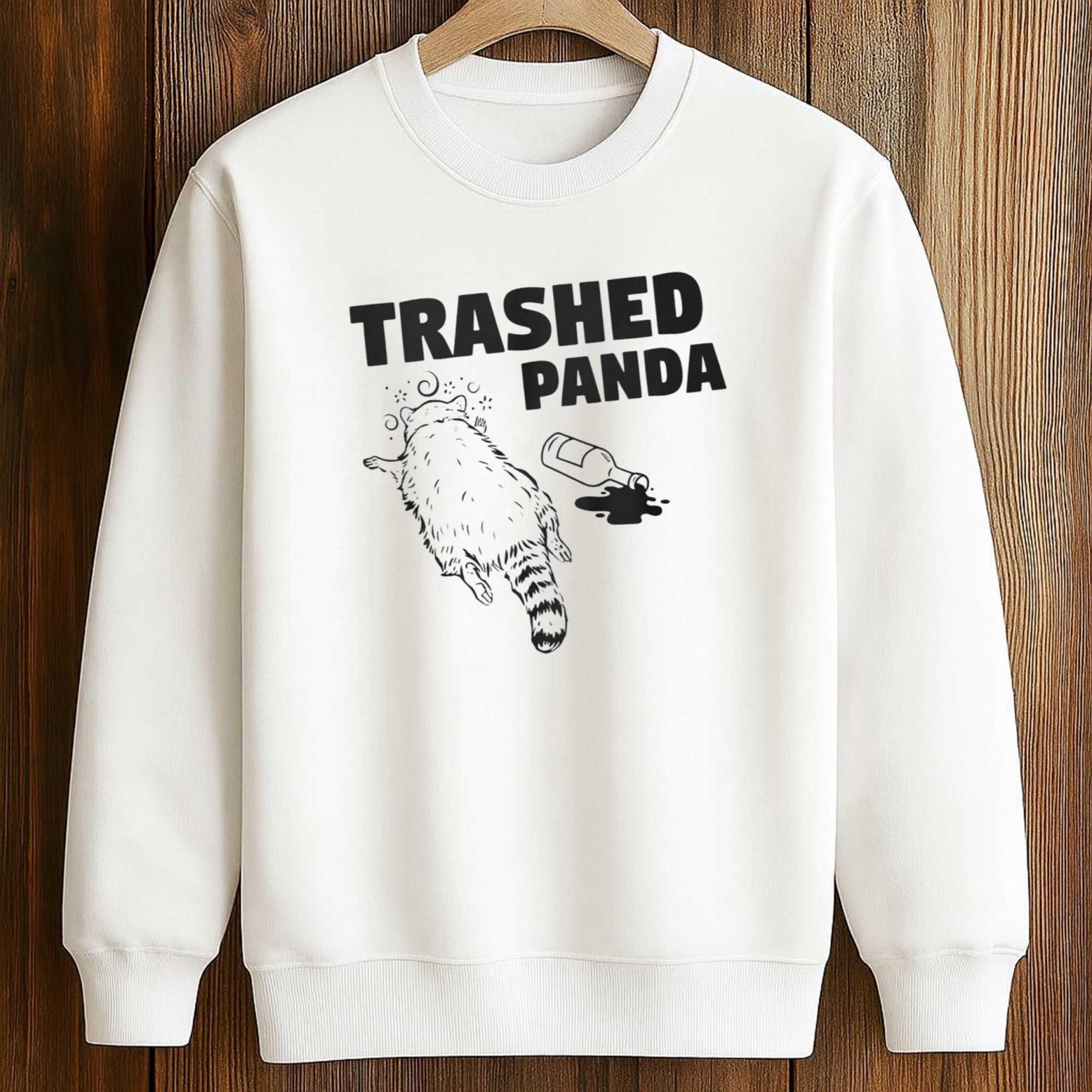 Trashed Panda Raccoon Shirt